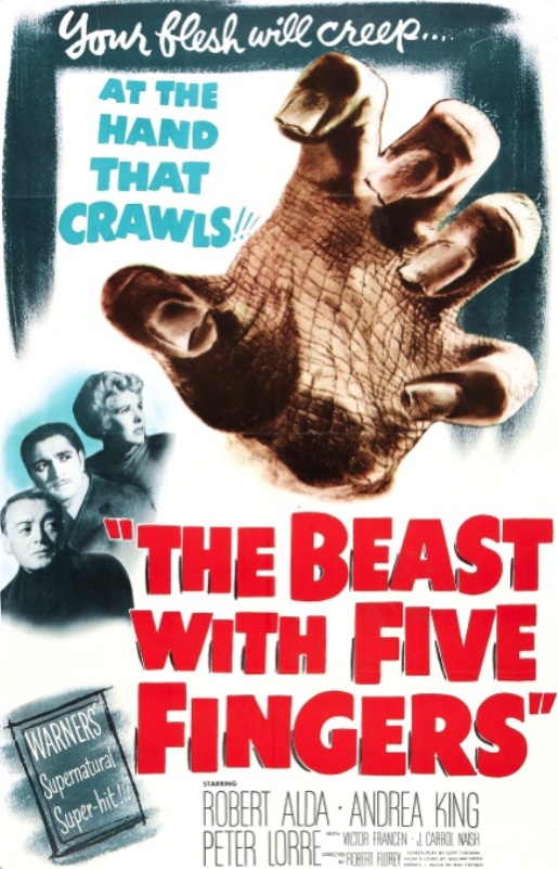 The Beast With Five Fingers (Dec. 25, 1946) | OCD Viewer